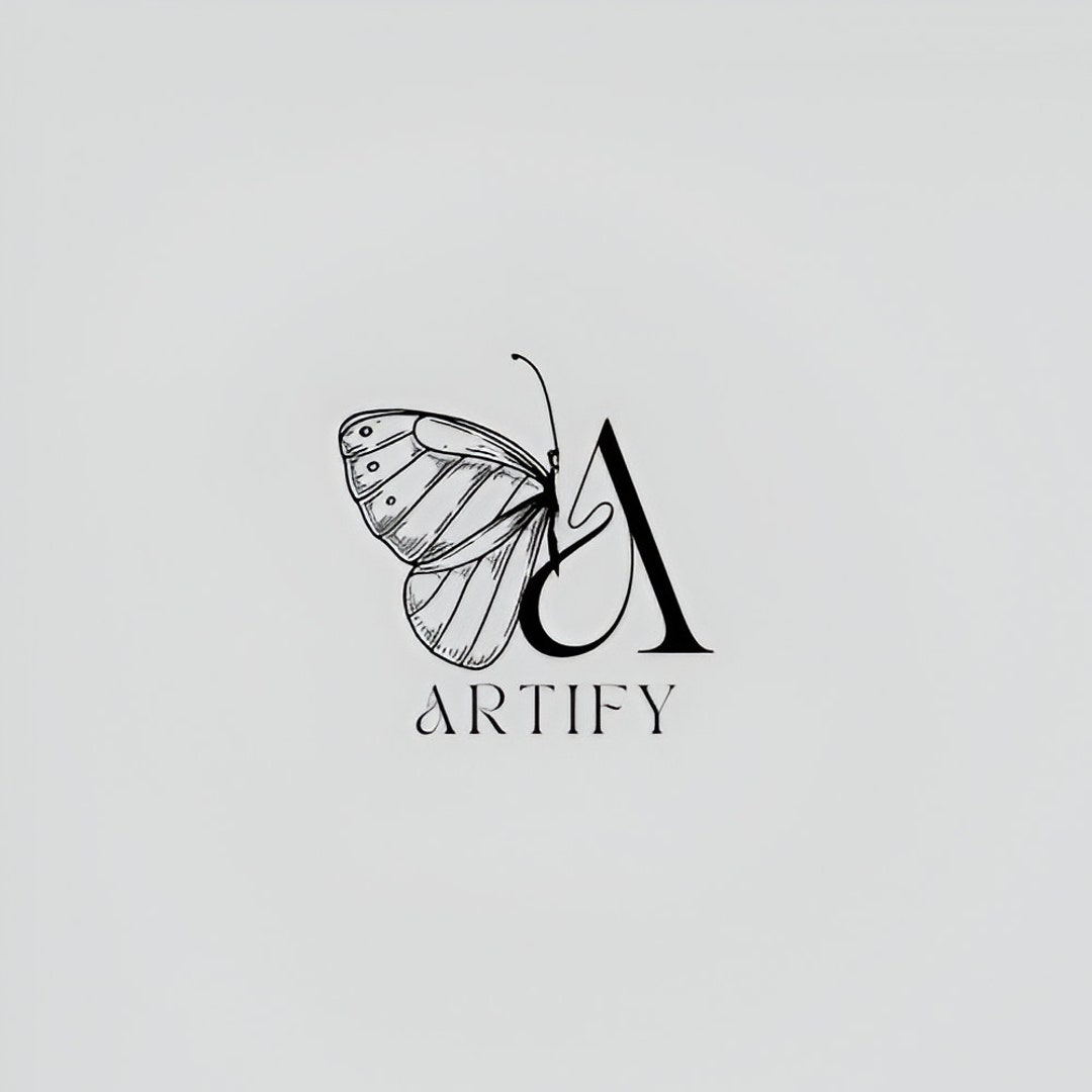 Modern, Minimalistic Editable DIY Logo, Simple Logo Template, Instant ...