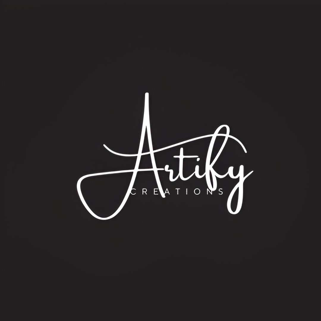 Modern Minimalistic Simple Editable Logo Template, Signature Editable ...
