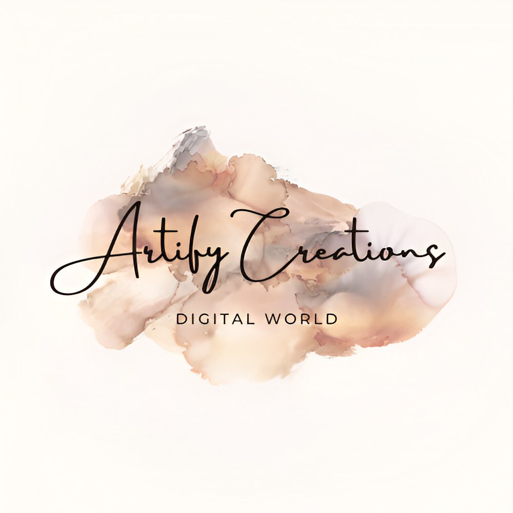 Modern, Minimalistic Editable DIY Logo, Simple Logo Template, Instant ...