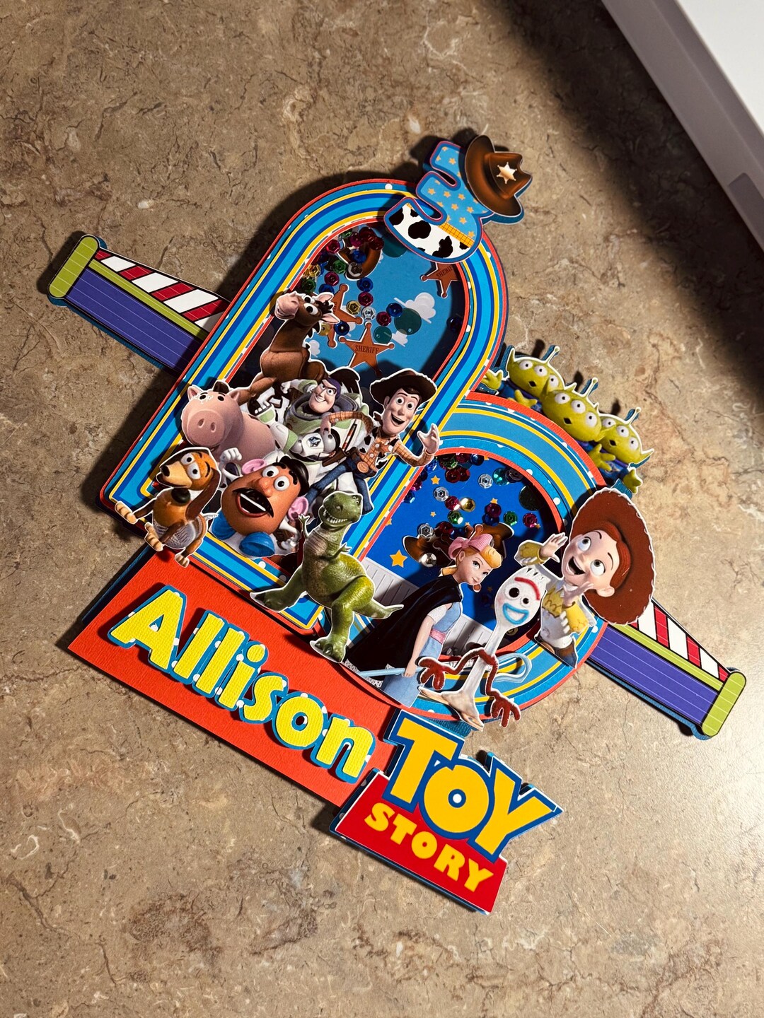 Toy Story Cake Topper - Etsy