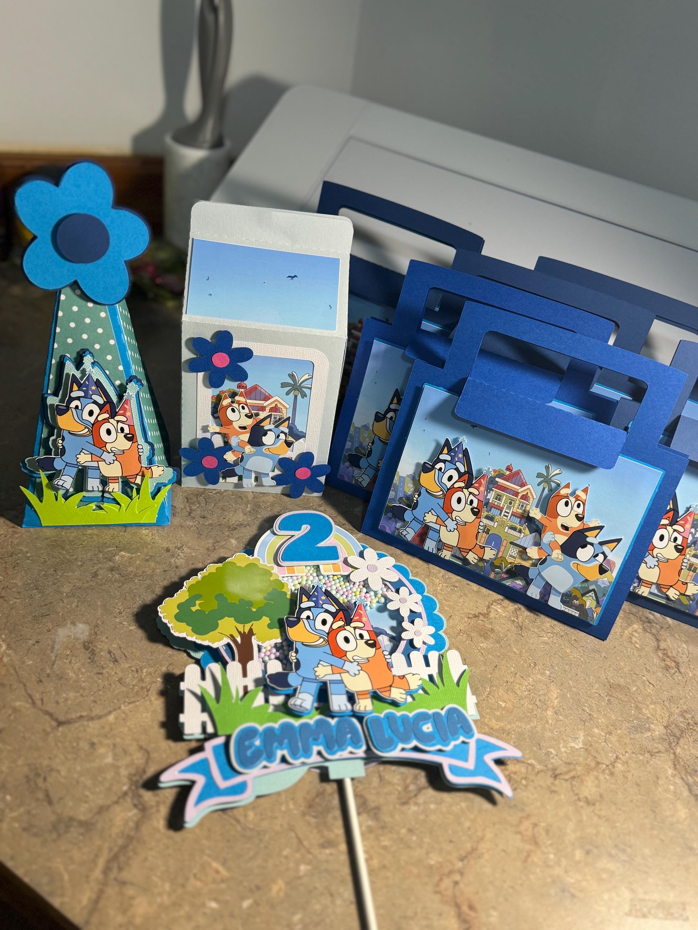 Cake Topper Bluey - Etsy