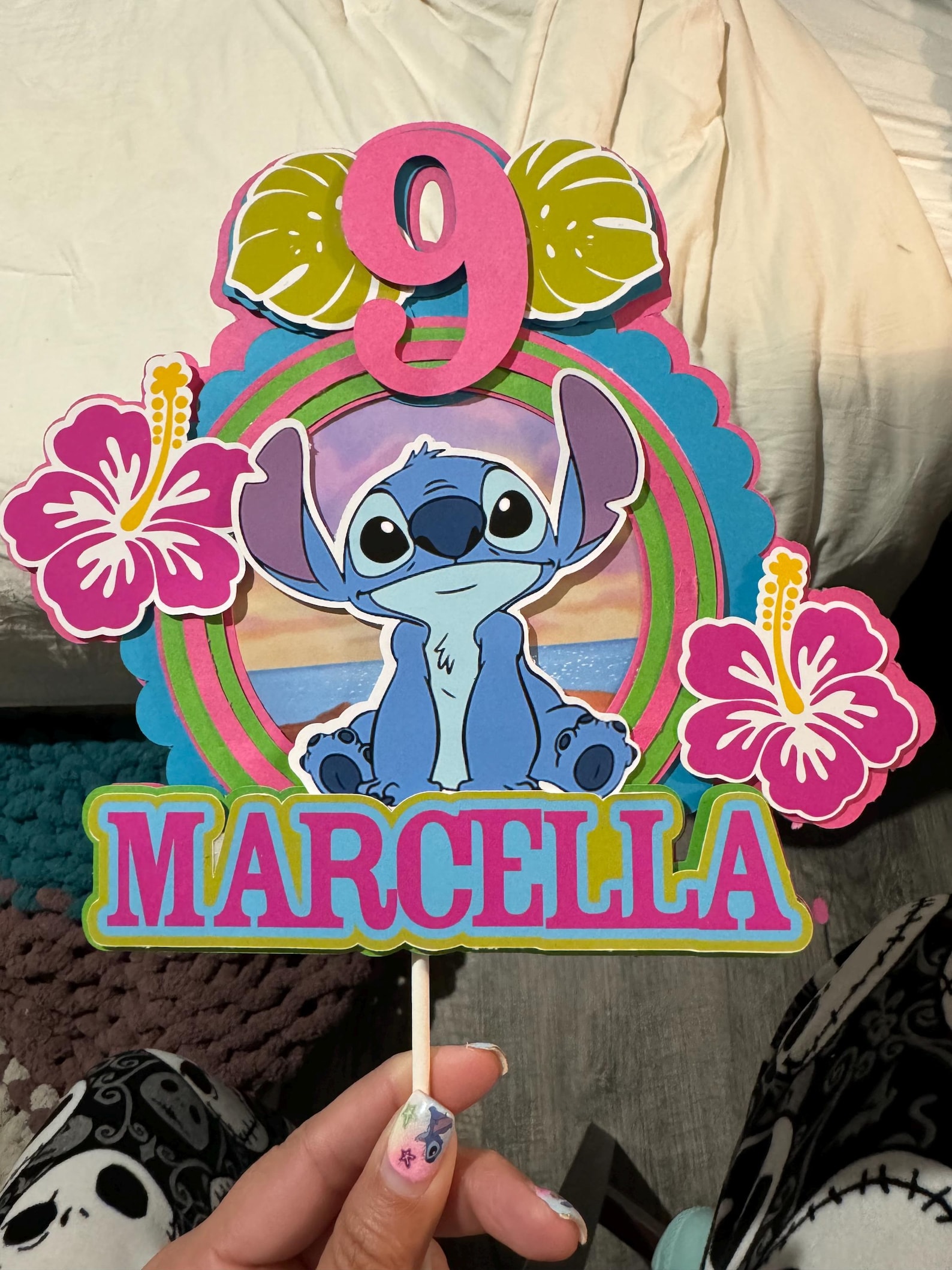 Stitch Cake Topper - Etsy