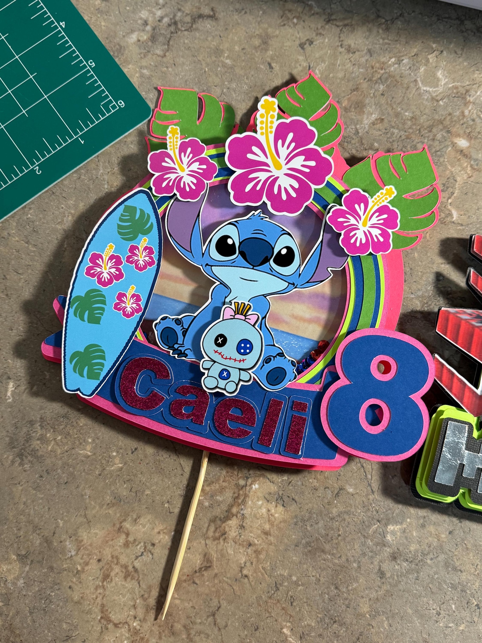 Stitch Cake Topper - Etsy