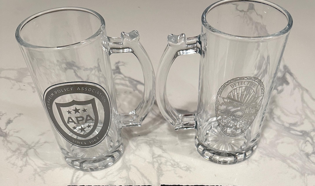 Beer Mugs - Custom Laser Etched - Etsy