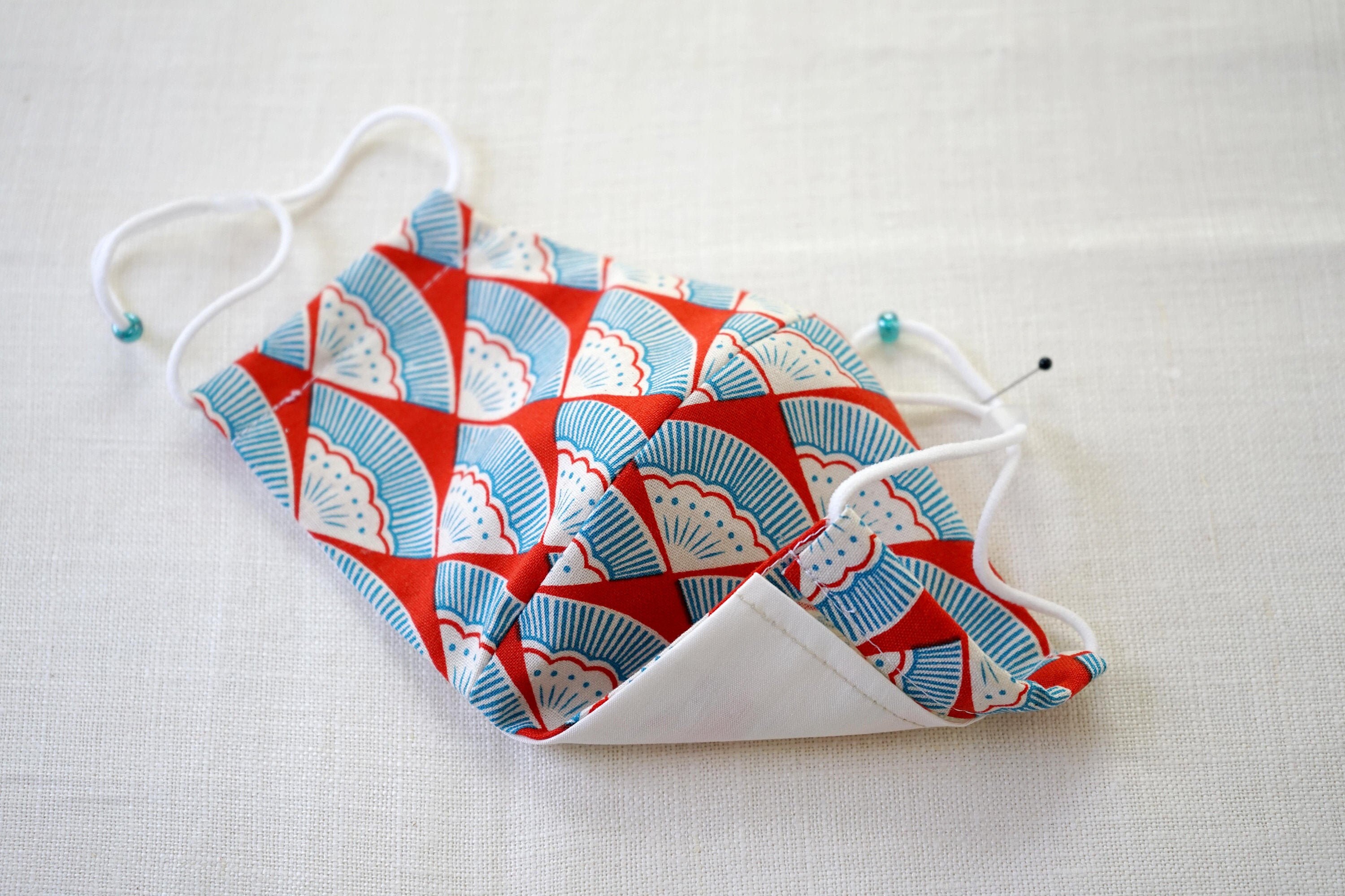 Bespoke Mask Made in Brooklyn. 100% Cotton, Concealed Nose Bridge ...