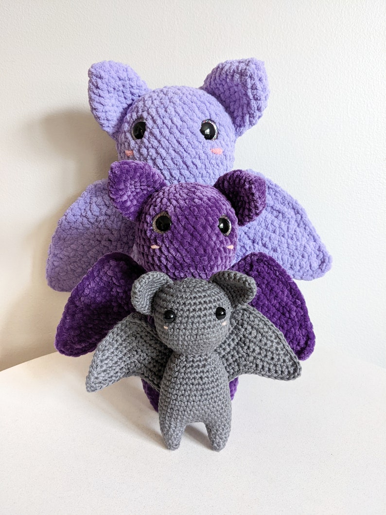 Basil the Bat Crochet Pattern - Etsy