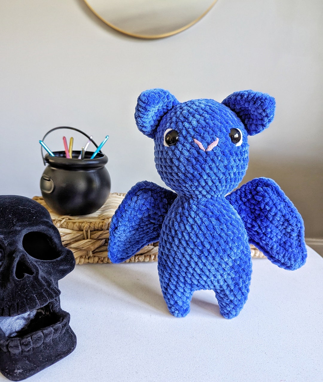 Basil the Bat Crochet Pattern - Etsy