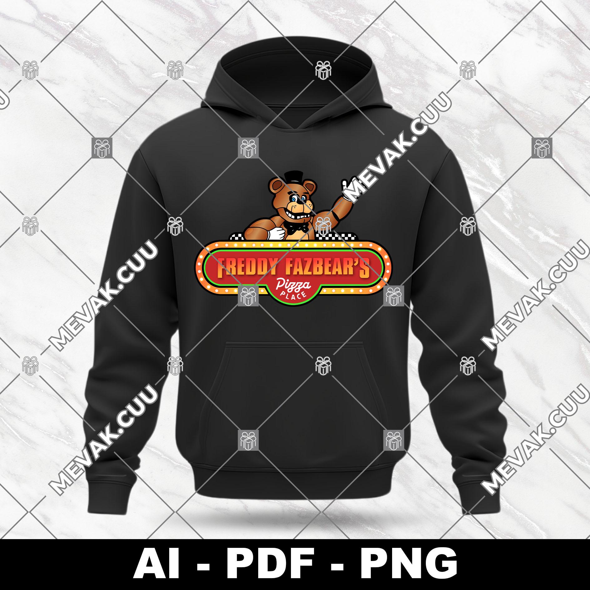 Freddy Fazbears Vector - Etsy
