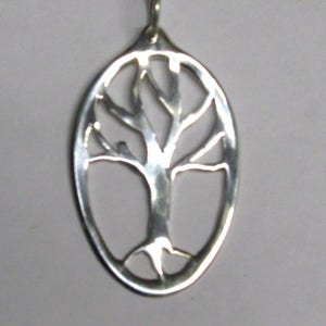 Handmade Sterling Silver Tree of Life Family Tree Pendant - Etsy