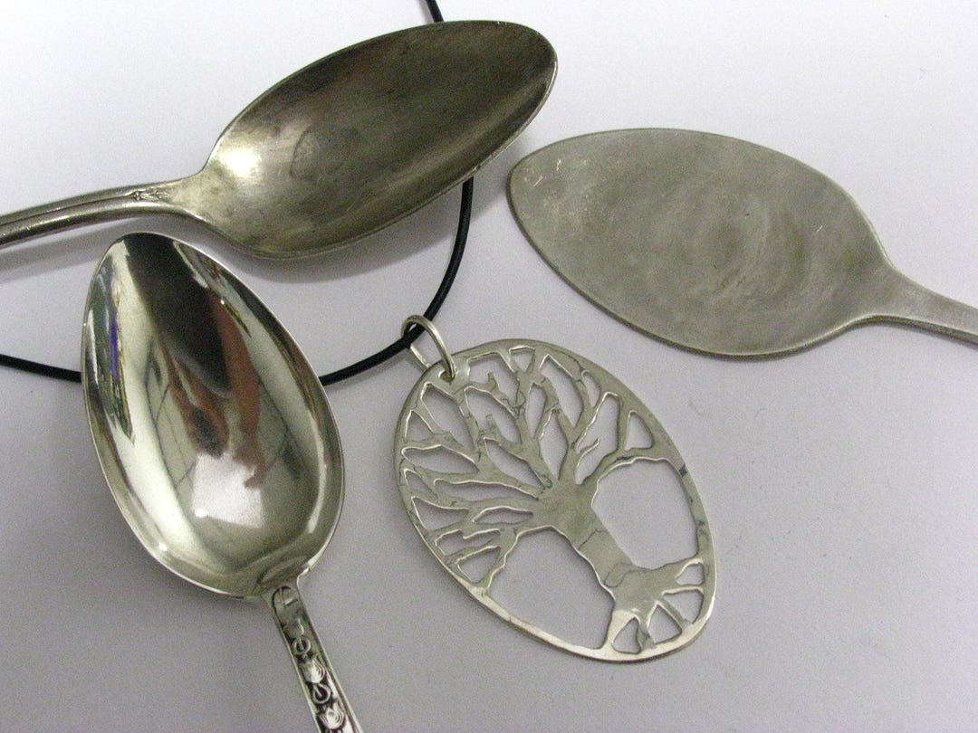 Handmade Sterling Silver Tree of Life Family Tree Pendant - Etsy