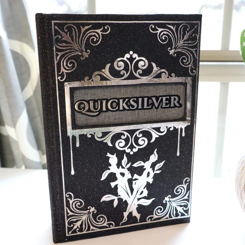 MADE TO ORDER Quicksilver by Callie Hart Rebind Hardback Book. - Etsy