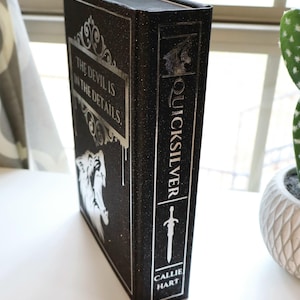 MADE TO ORDER Quicksilver by Callie Hart Rebind Hardback Book. - Etsy