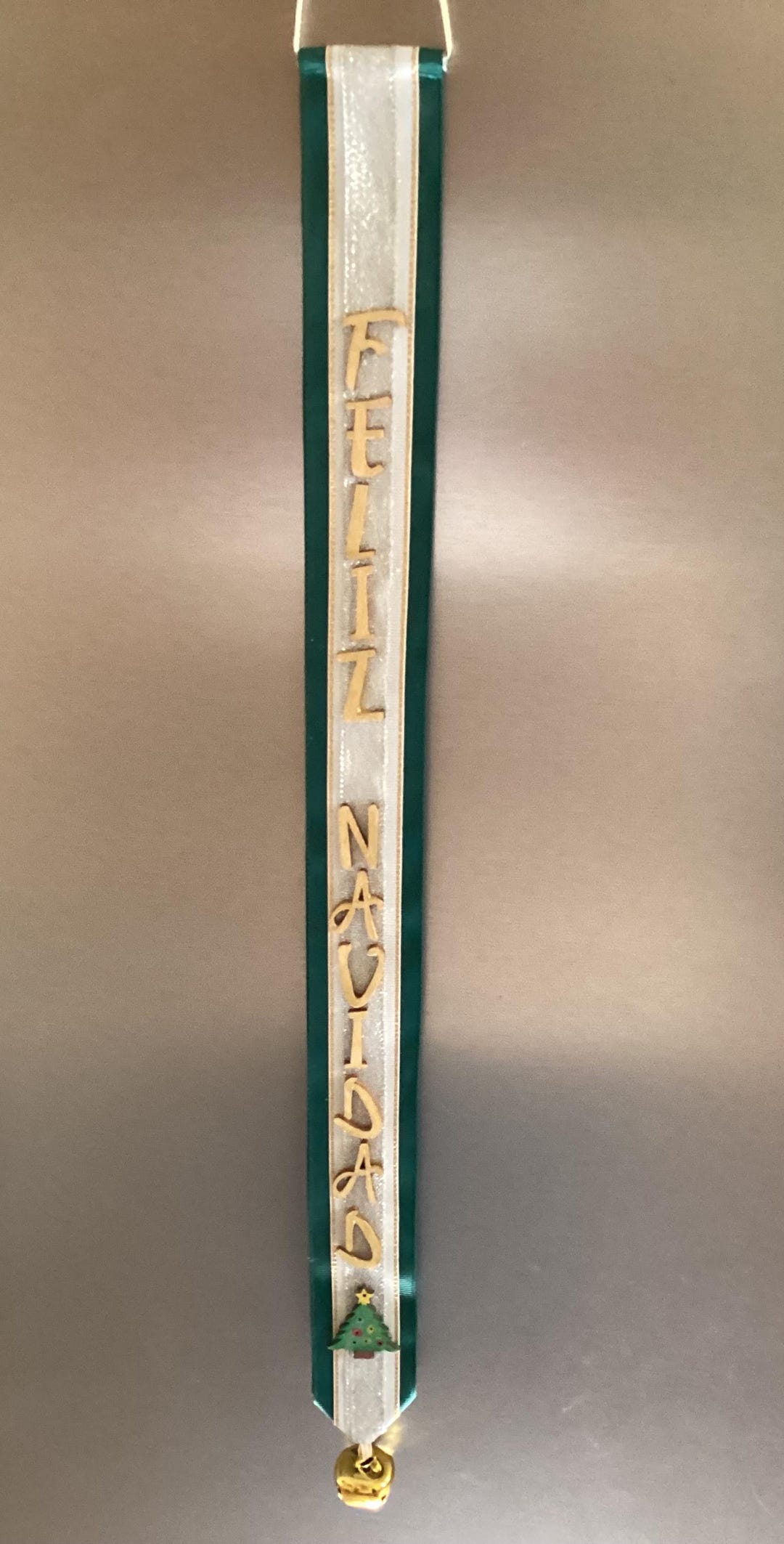 Feliz Navidad Doorknob Hanger L Christmas Home Decoration L Happy ...