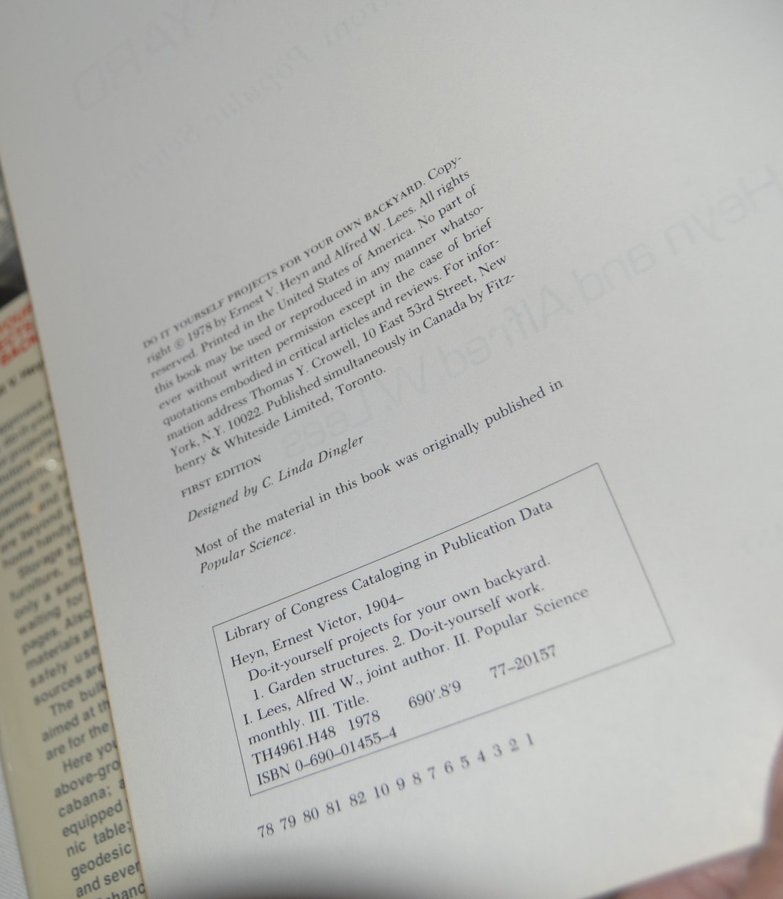 Vintage DIY 1970's Backyard Book Awesome Projects | Etsy