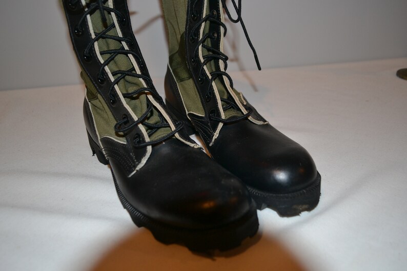 Vintage Military Boots Spike 80's Protective Gear | Etsy