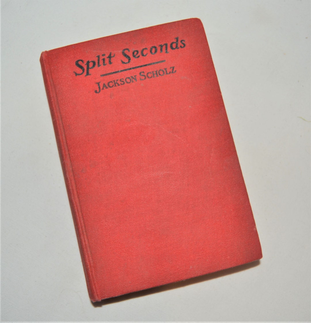 Antique Sports Book: 'split Seconds' by Jackson Scholz, 1927 - Etsy