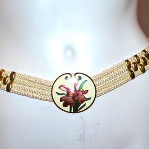 Vintage Stretch With Boho Peasant Earthy Belt Metal Buckle - Etsy