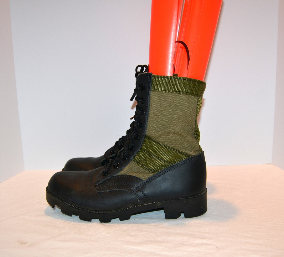 Vintage Military Boots Spike 80's Protective Gear - Etsy