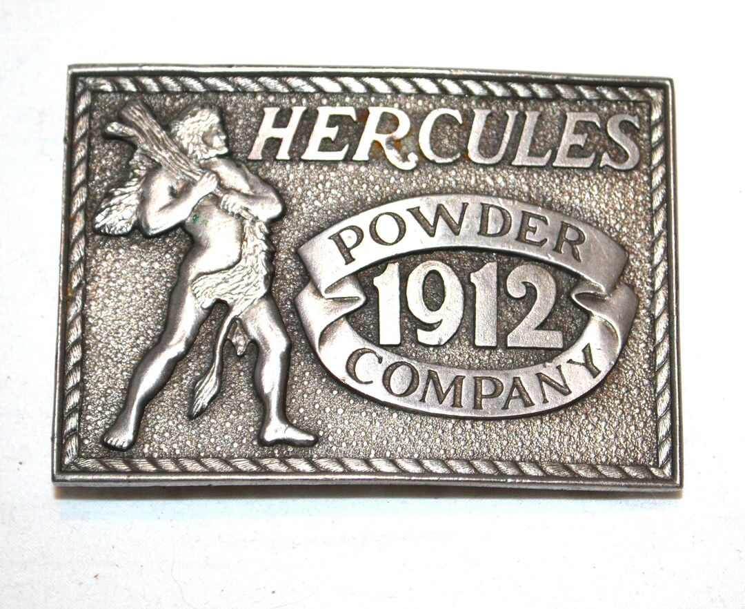1976 Bicentennial Hercules Powder Company Belt Buckle - Etsy