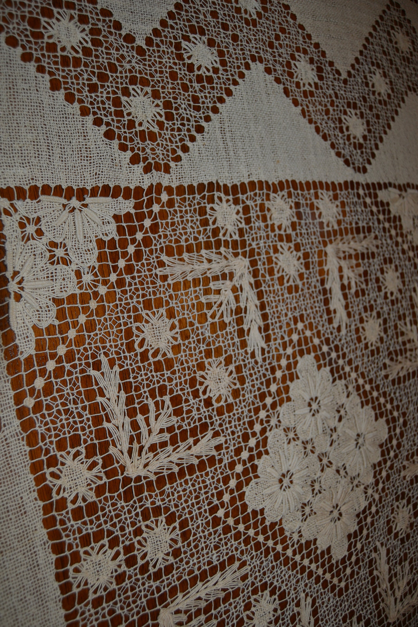 Vintage Crochet Tablecloth Tuscany Lace Cotton - Etsy