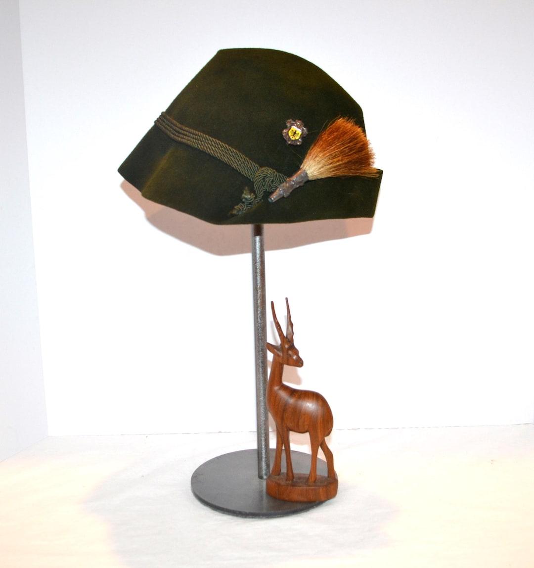 Vintage Green Alpine Mountain Hat German Bavarian With Horse Hair - Etsy