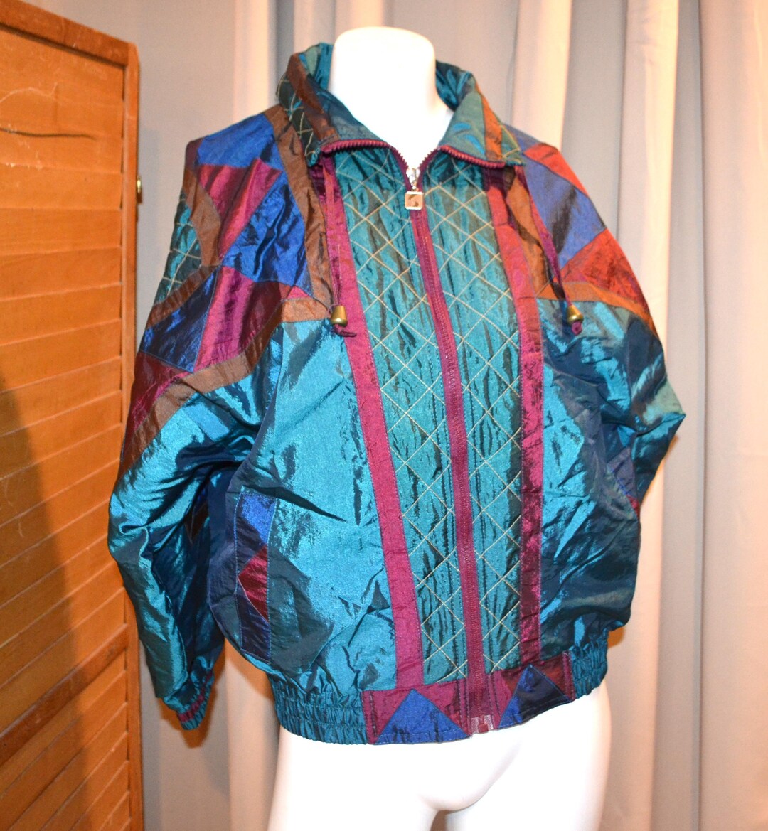 Vintage Jacket Windy Athletic Streetwear Fly Girl Oversized - Etsy