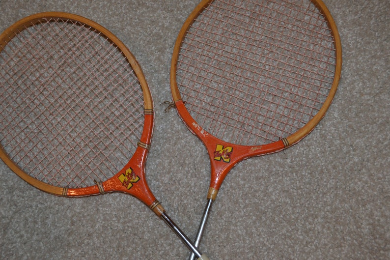 Vintage Rackets Badminton the KING - Etsy