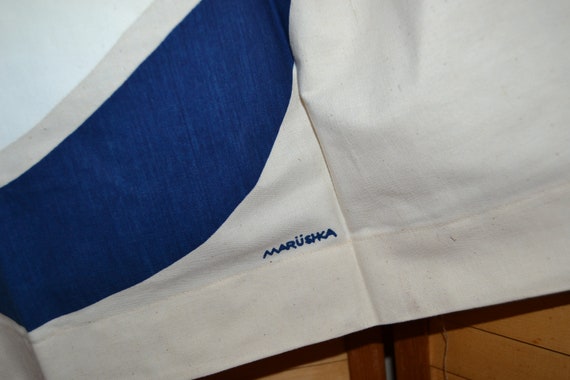 Aprons Ultra Mod Retro Apron Marushka Seagull on Ocean Blue Cleaning ...