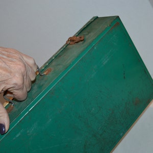 1950 Metal Box Handy Andy Storage for Tools Kids to Men Graphics Fun - Etsy