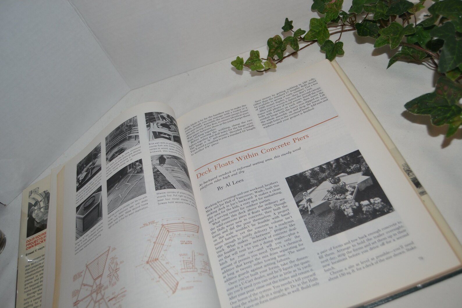 Vintage DIY 1970's Backyard Book Awesome Projects - Etsy