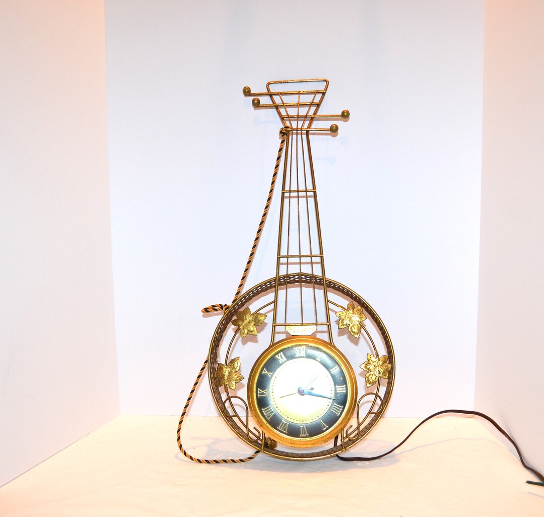 1950's Mid Century Mod Sputnik Music Electric Clock - Etsy
