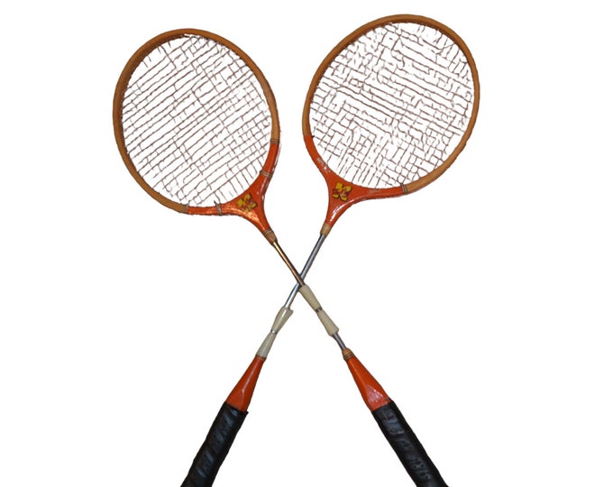 Vintage Rackets Badminton the KING - Etsy