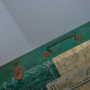 1950 Metal Box Handy Andy Storage for Tools Kids to Men Graphics Fun - Etsy