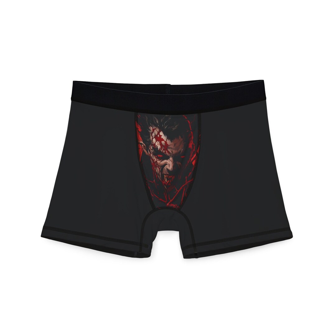Vampire Face Boxer Briefs - Etsy