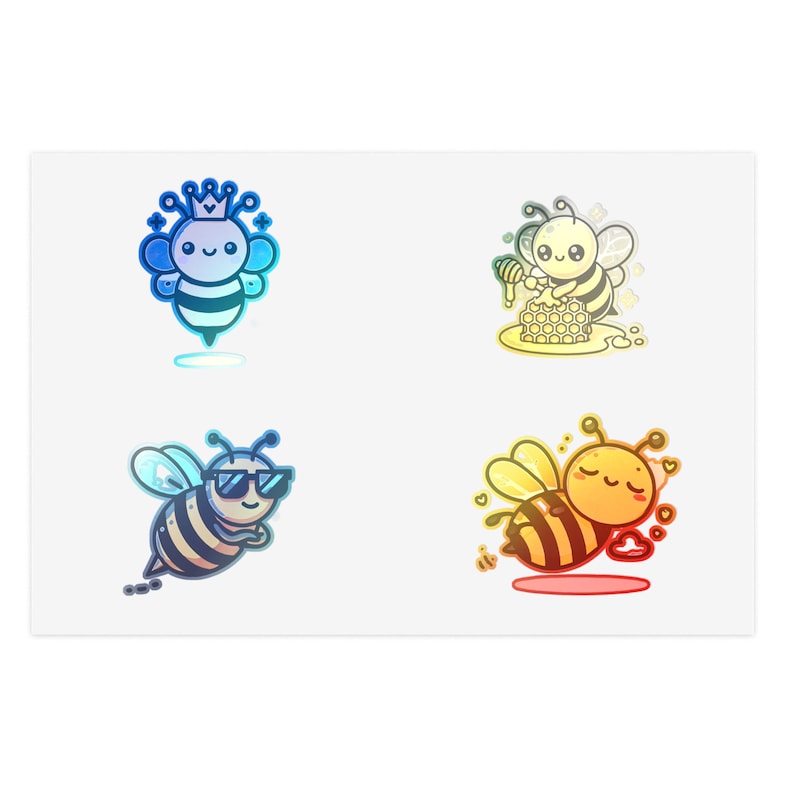 Busy Bee Sticker Sheets - Etsy