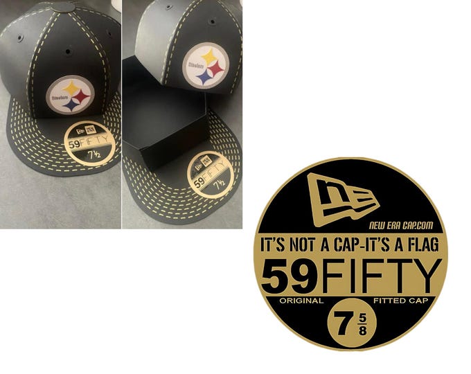 Fitted Hat Sticker PNG | 59fifty Cap Sticker Digital Download | DIY Hat ...