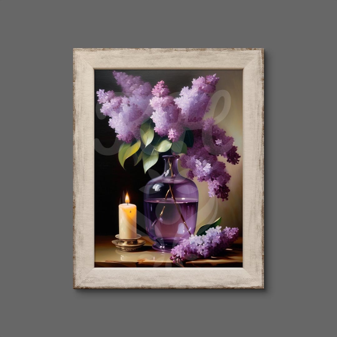 Lilacs-5 Different Files - Etsy