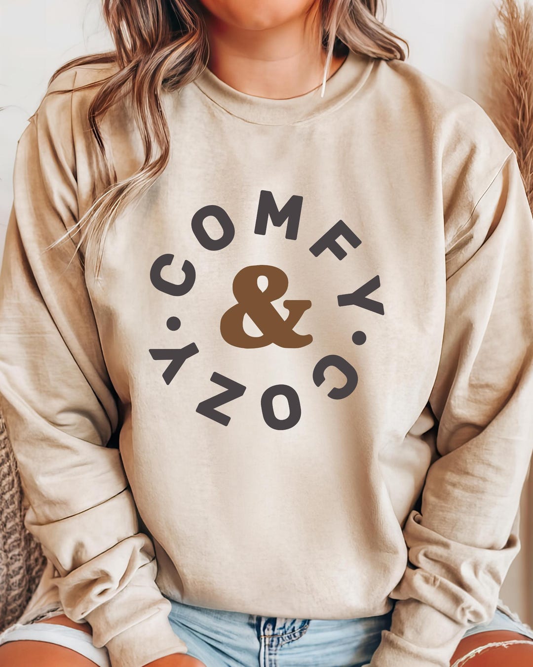 Comfort Colors Cozy Season Sweatshirt, Comfy and Cozy Sweatshirt ...