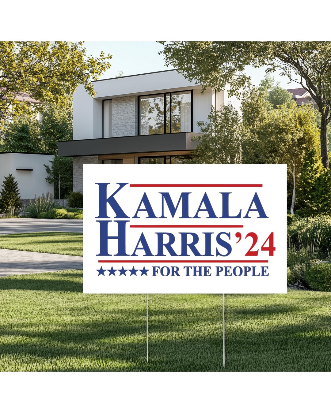 2024 Election Kamala, Vote Harris, Elect President, Vote Democrat Yard ...
