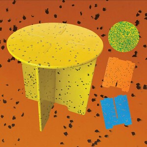 Recycled Plastic Stool - Etsy