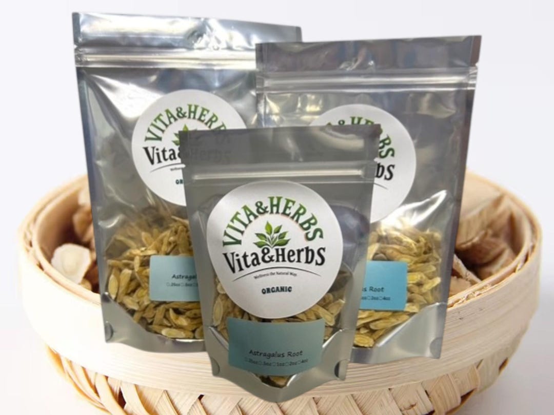 Organic Dried Astragalus Root Tea Herbal Tea 1/4oz - 1LB - Etsy