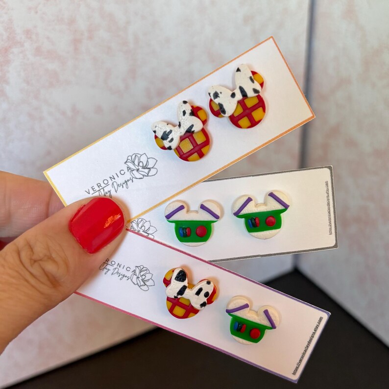 Woody and Buzz Mouse Stud Earrings - Etsy