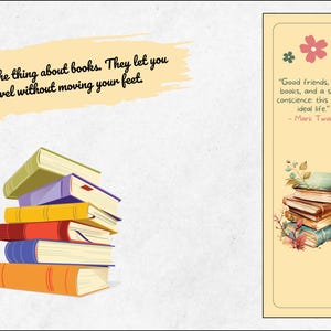 Motivating Bookmarks That Inspire the Joy of Reading - A New Beginning ...