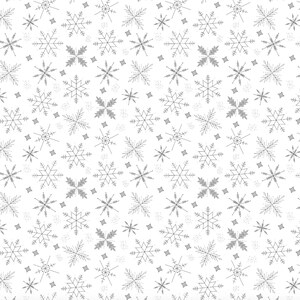Snowflakes Seamless Pattern Digital Download - Etsy