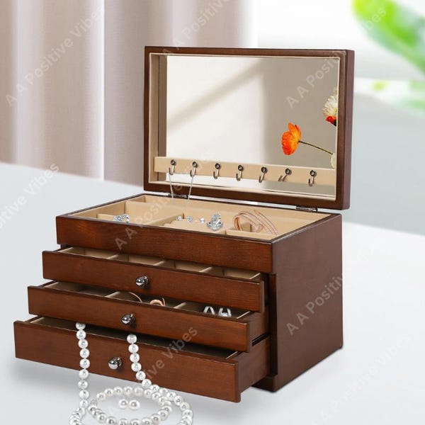 Wooden Jewelry - Etsy