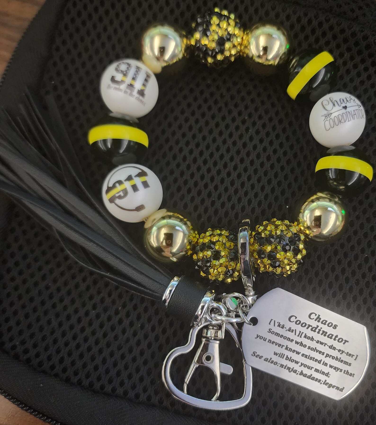 First Responder (police, Fire, EMS, and 911 Dispatchers) Beaded ...