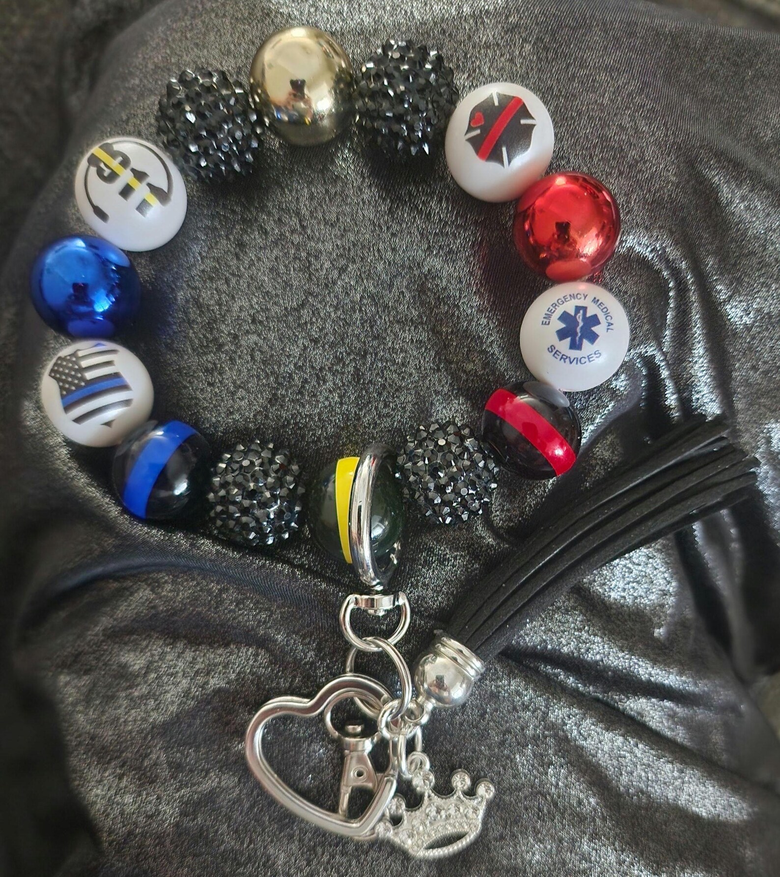 First Responder (police, Fire, EMS, and 911 Dispatchers) Beaded ...