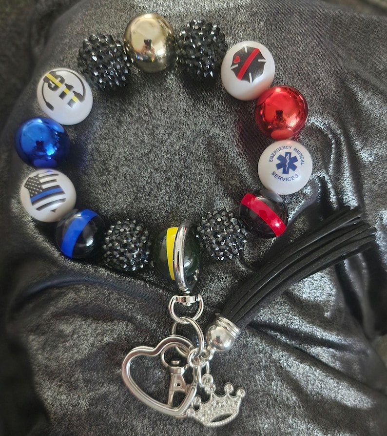 First Responder (police, Fire, EMS, and 911 Dispatchers) Beaded ...