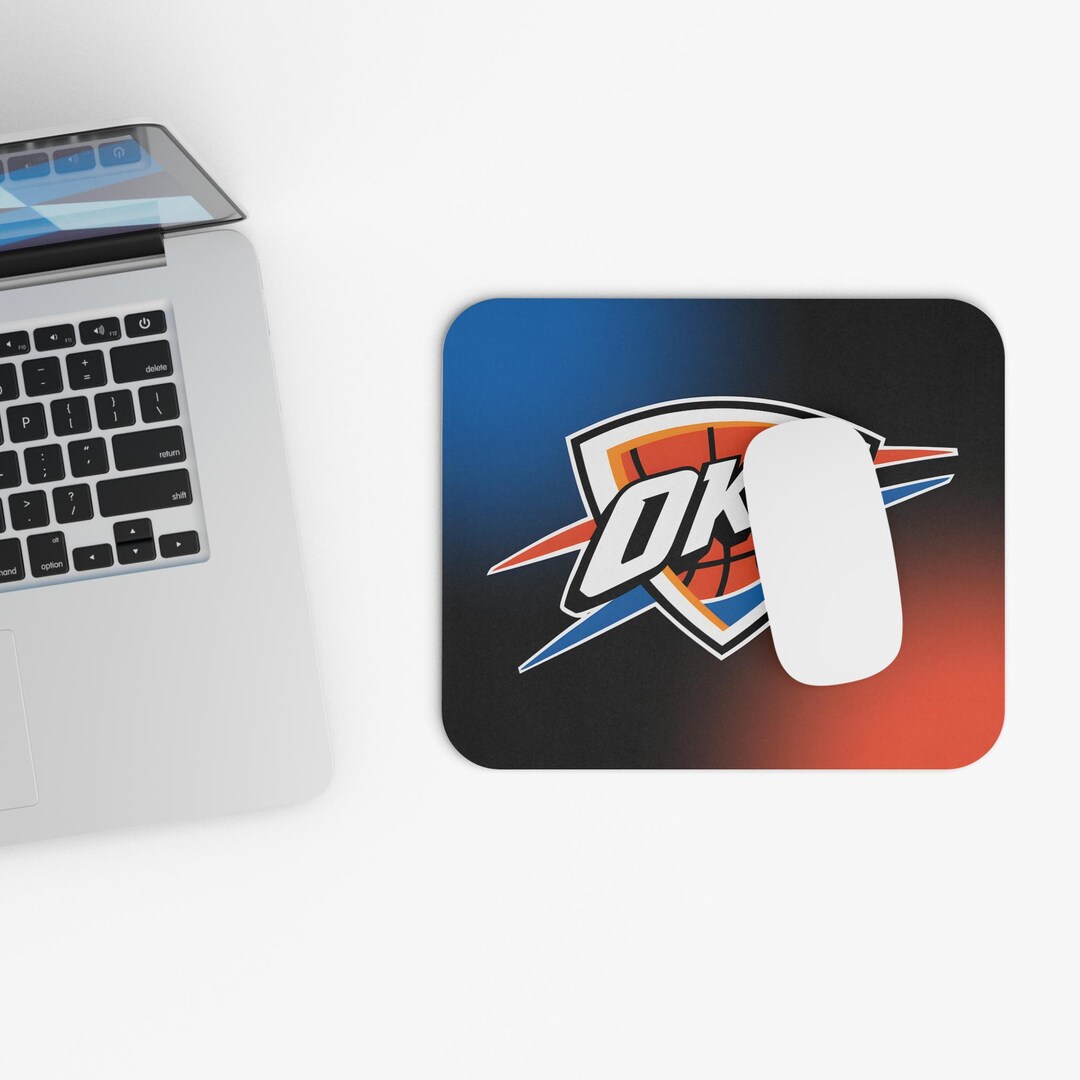 Oklahoma City Thunder Mouse Pad for Desk: Ultimate Fan Gift ...