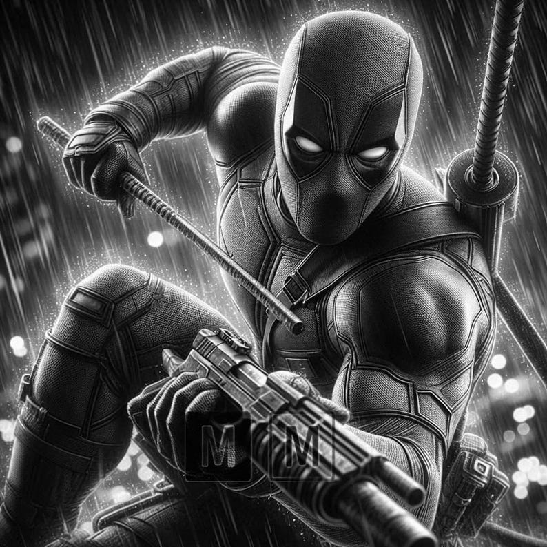 Deadpool Svg Engraving Bundle - Etsy